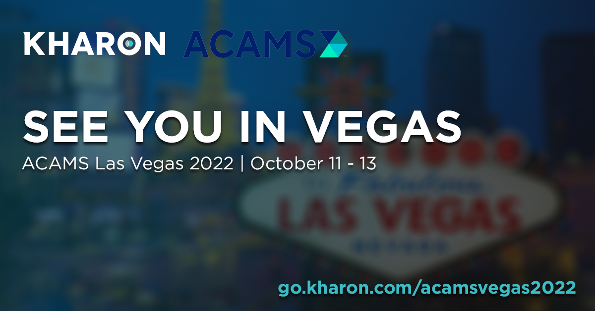 Kharon at ACAMS Last Vegas 2022